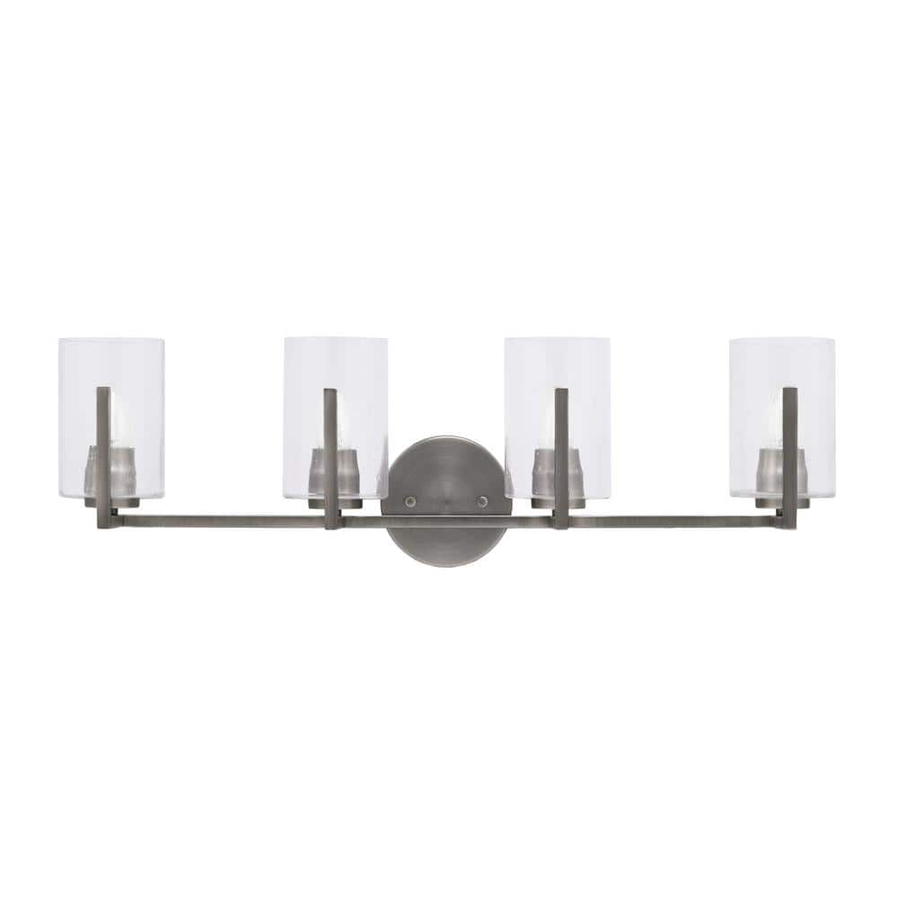 Cottonwood 29 in. 4-Light Graphite Vanity Light 4R51R4GP300 - The Home ...