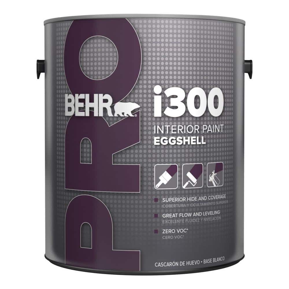 BEHR PRO 1 gal. i300 Deep Eggshell Interior Paint PR33301 - The Home Depot