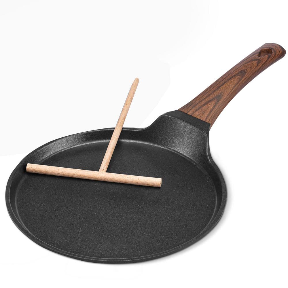 10 Inch Aluminum Nonstick Skillet Frying Pan Granite Coating Induction ...
