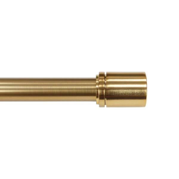 Home Decorators Collection 72 in. - 144 in. Telescoping 1 in Single Rod ...