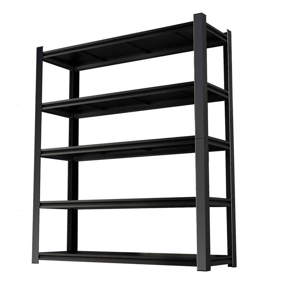 5 Tier Metal Plant Stand Garage Storage Rack Garage Storage Shelving ...