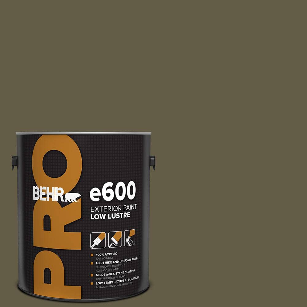 BEHR PRO 1 gal. #MQ6-28 Crushed Oregano Low Luster Exterior Paint ...