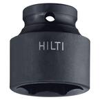 Hilti 1/2 in. - 1-1/16 in. S-NSD Deep Impact Socket 373551 - The Home Depot