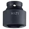Hilti 1/2 in. - 1-7/16 in. S-NSD Standard Impact Socket 333011 - The ...