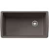 Blanco 33.5 in. Diamond Silgranit Undermount Granite Composite Single ...