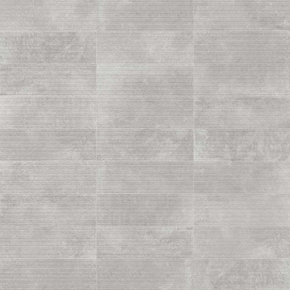 Ivy Hill Tile Urbane Pearl Gray Deco 4 in. x 0.33 in. Matte Ceramic ...