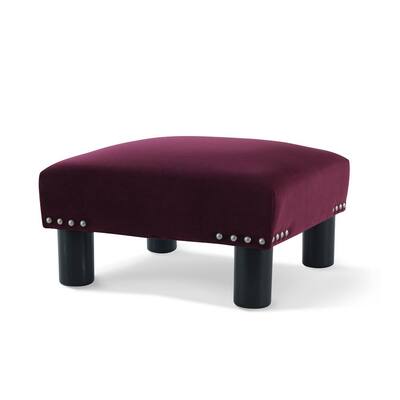 Burgundy - Ottomans - Living Room Furniture - The Home Depot