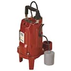 Liberty Pumps Pro380 Series 4/10 HP Submersible Pre-Assembled Simplex ...