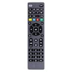 GE 6-Device Backlit Big Button Universal TV Remote Control in Silver ...
