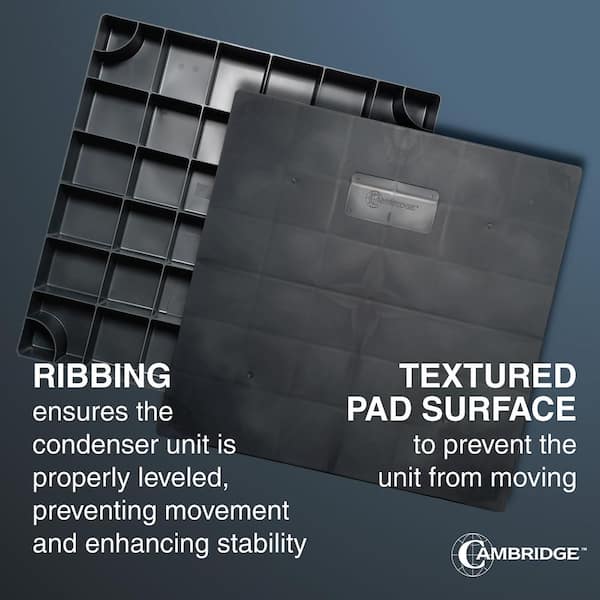 Cambridge 30 in. x 30 in x 3 in. Plastic Central Air Conditioner ...