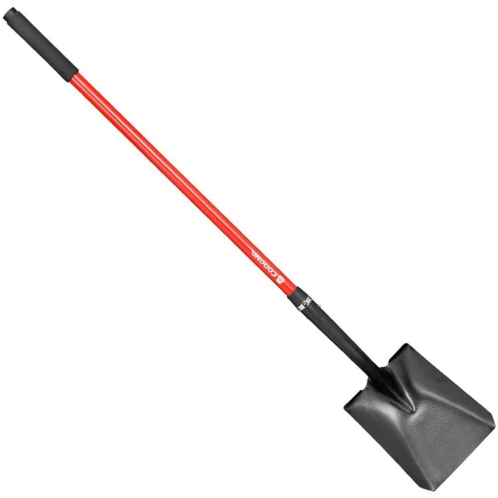#2 Square Point Shovel with 48 in. Fiberglass Handle with Grip SS 27020 ...