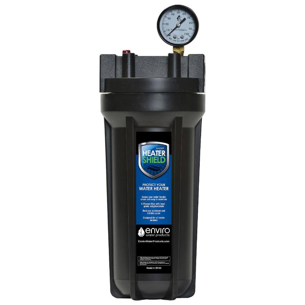 ENVIRO WATER PRODUCTS Water Heater Shield, 3/4 in. Connection, 5.0 GPM ...