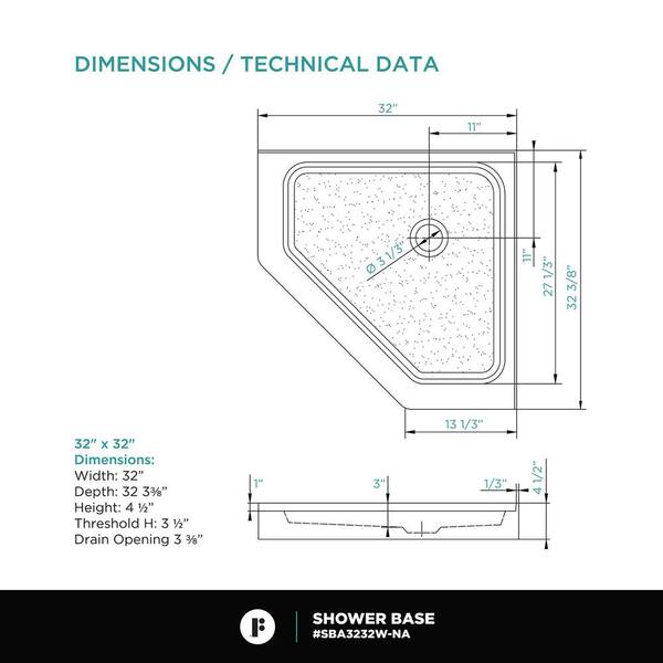 Neo Angle Shower Pan Sizes Shop Prices Www pinnaxis Neo Angle Shower Pan Sizes Shop Prices Www pinnaxis