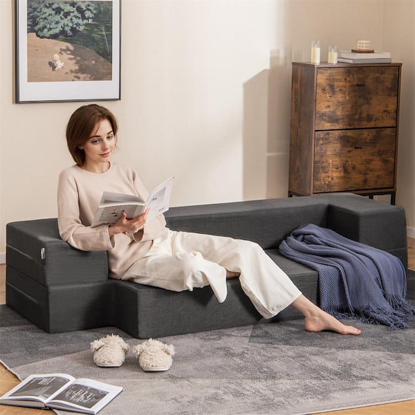 Convertible floor couch store