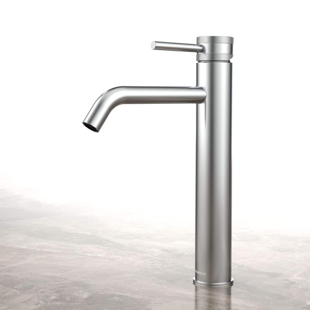 CRANACH Angelsey Single Handle Vessel Sink Faucet with Pop-up Drain ...