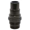 Everbilt 1-1/4 in. to 1-1/2 in. Threaded ABS Sump Pump Check Valve ...