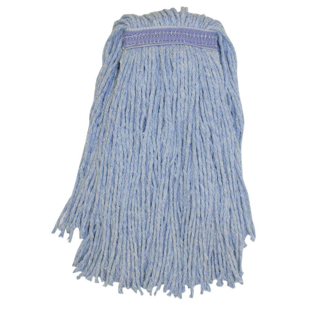 Genuine Joe Blended Colored Yarn Mop Head GJON24B1B - The Home Depot