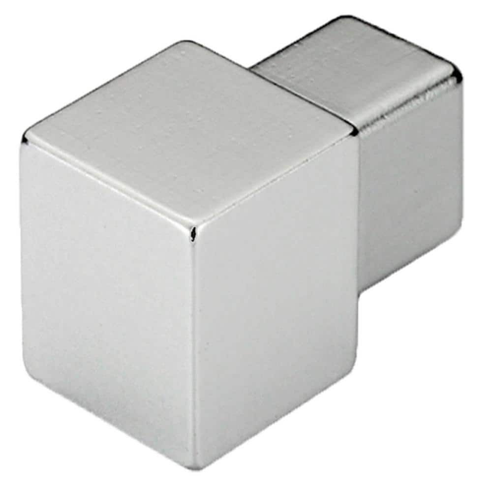 DURAL Duraplus 11/32 in. Rectangular Edge Int and Ext Crnr Brass Chrome ...