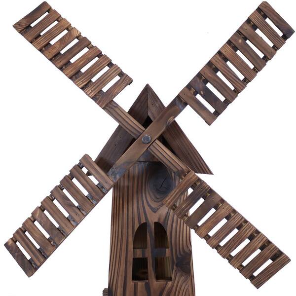 Decorative Wooden Windmill Kits | Shelly Lighting