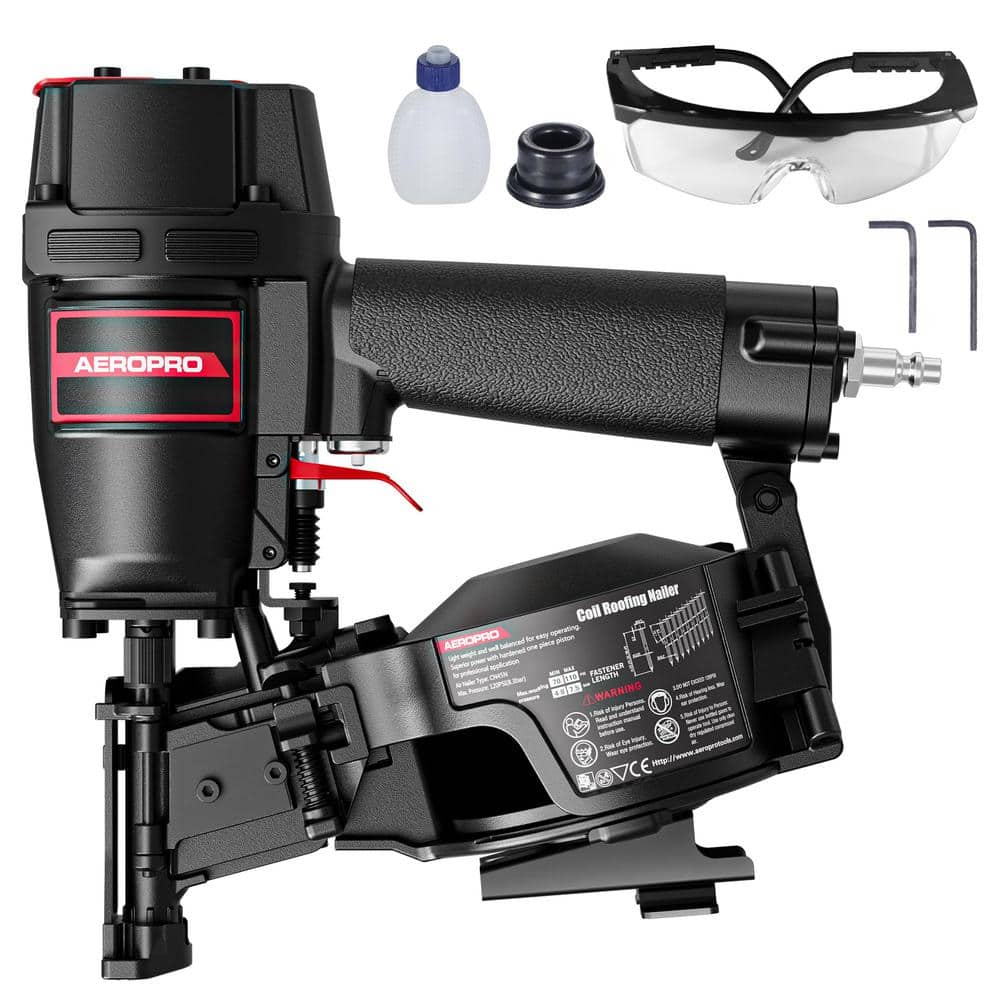 Angel Sar Black 15° Roofing Nailer, Pneumatic Roof Patch Roofing Nail ...