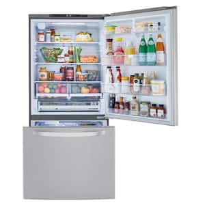 Bottom Freezer Refrigerators - Refrigerators - The Home Depot