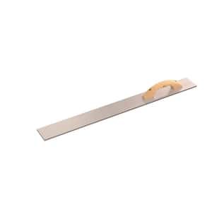 Bon Tool 36 in. x 3-3/4 in. Magnesium Thin Hand Float in Wood Handle 22 ...