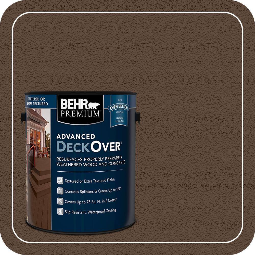 BEHR Premium Advanced DeckOver 1 gal. #SC-141 Tugboat Textured Solid ...