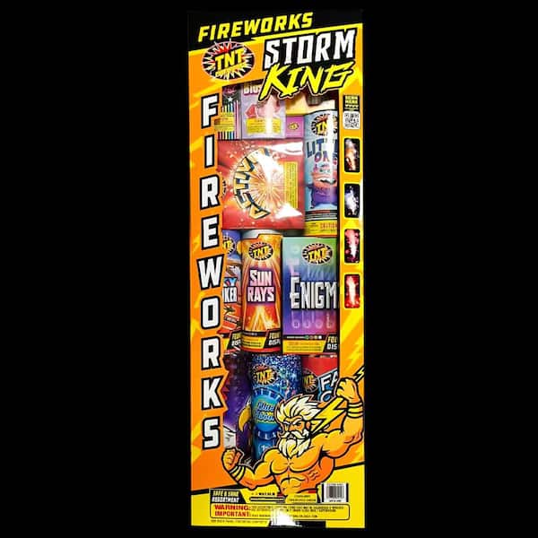 Patriotic TNT Fireworks Storm King 102966 - The Home Depot