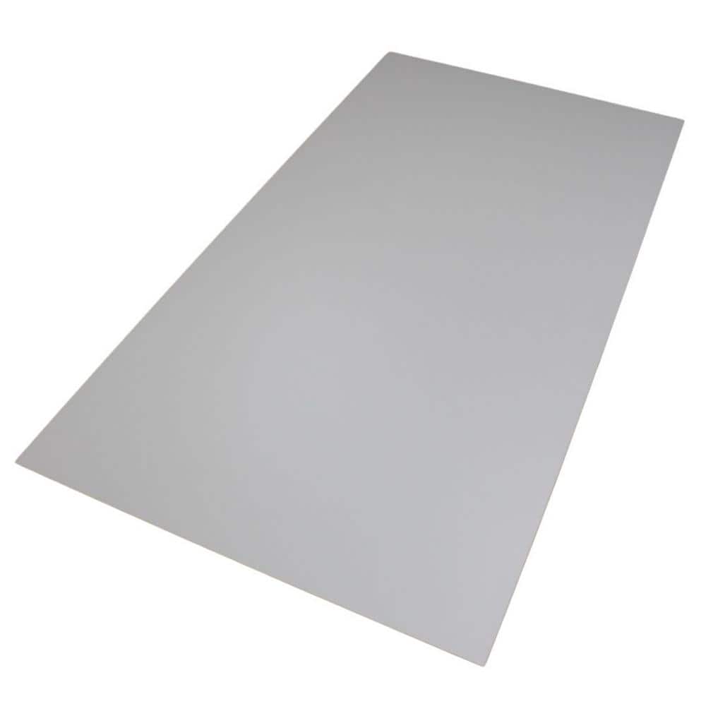 White Shelf Melamine Board (Common: 3 /4 in. x 15-3 /4 in. x 3 ft ...