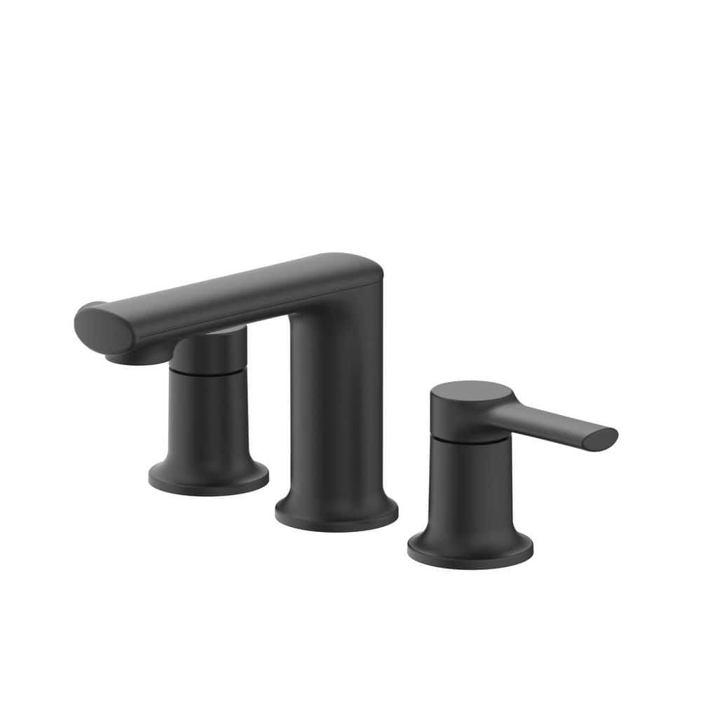 Glacier Bay Lynstone 8 in. Widespread 2-Handle Bathroom Faucet with ...