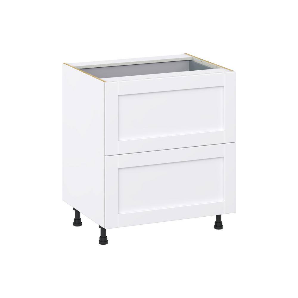 J COLLECTION Milton 30 in. W x 24 in. D x 34.5 in. H Assembled Shaker ...