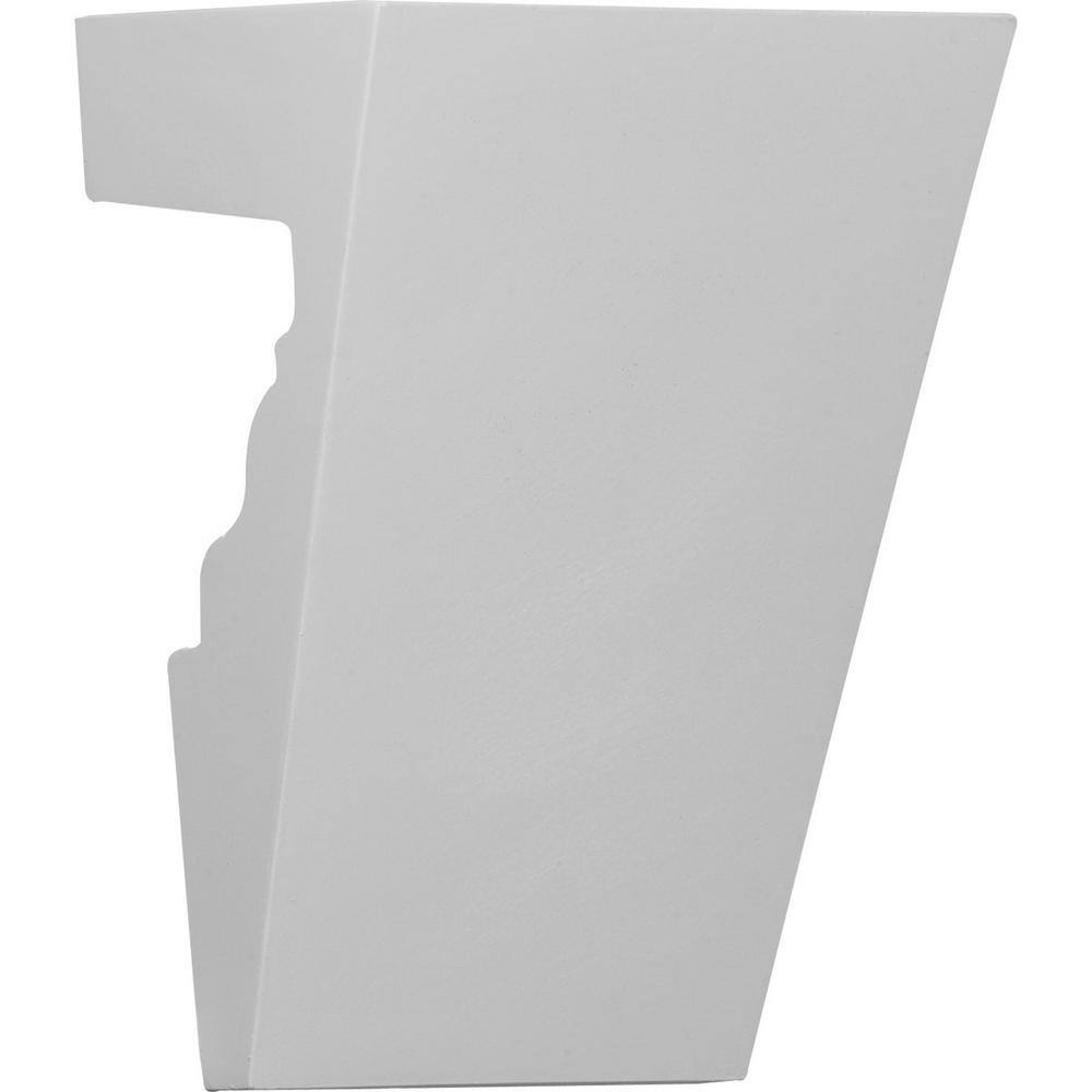 Ekena Millwork 7-1/2 in. x 6-1/4 in. x 11-1/2 in. Edinburgh Keystone ...