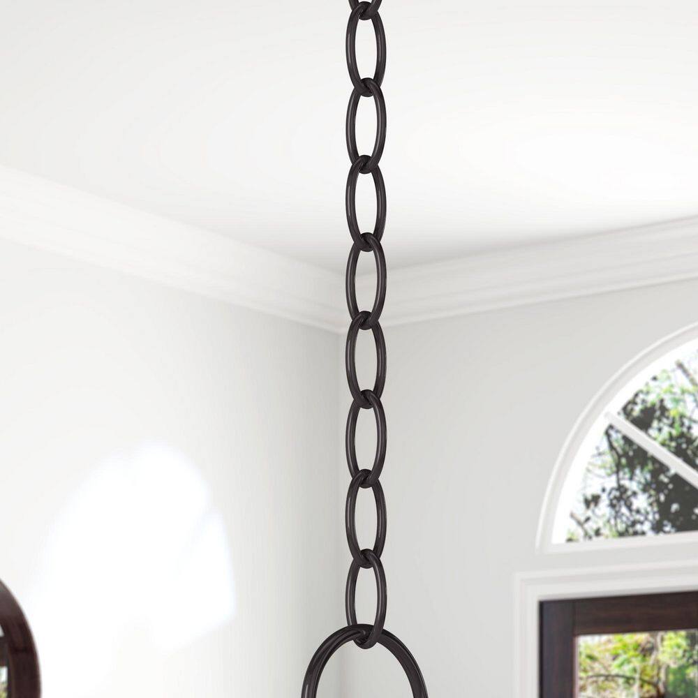 AVIANCE LIGHTING Accessories 6 ft. Black Chrome Standard Decorative ...