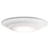 KICHLER Downlight Gen I 6 in. 3000K White Integrated LED Flush Mount ...
