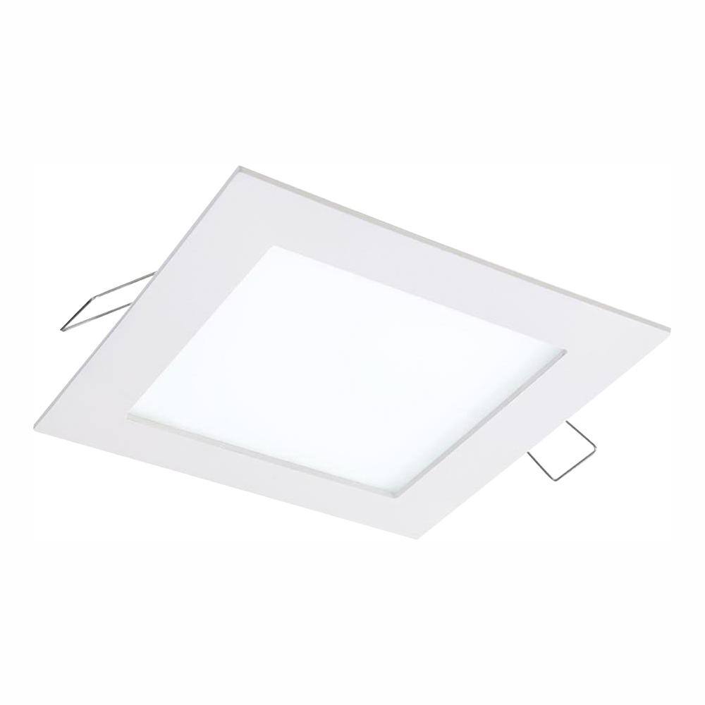 HALO SMD-DM 4 in. Square 3000K Remodel Canless Recessed Integrated LED ...