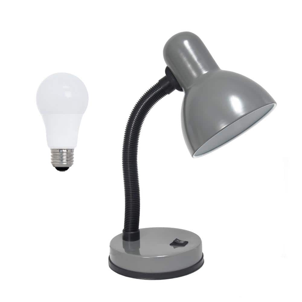 Creekwood home Essentix 14.25 in. Fundamental Metal Desk Task Lamp with ...