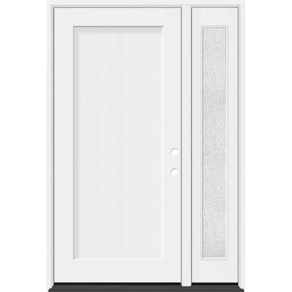 Steves & Sons Legacy 53 in. x 80 in. 1 Panel Shaker LHIS Unfinished ...