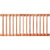6 ft. Pre-Built Pressure-Treated Redwood-Tone Handrail 140184 - The ...