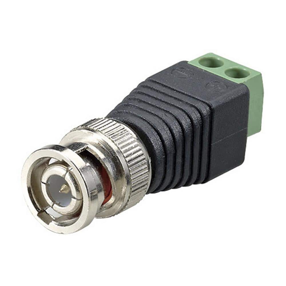 SPT Terminal Block BNC Male Video Balun Connector (10-Piece) 15-TV125B ...