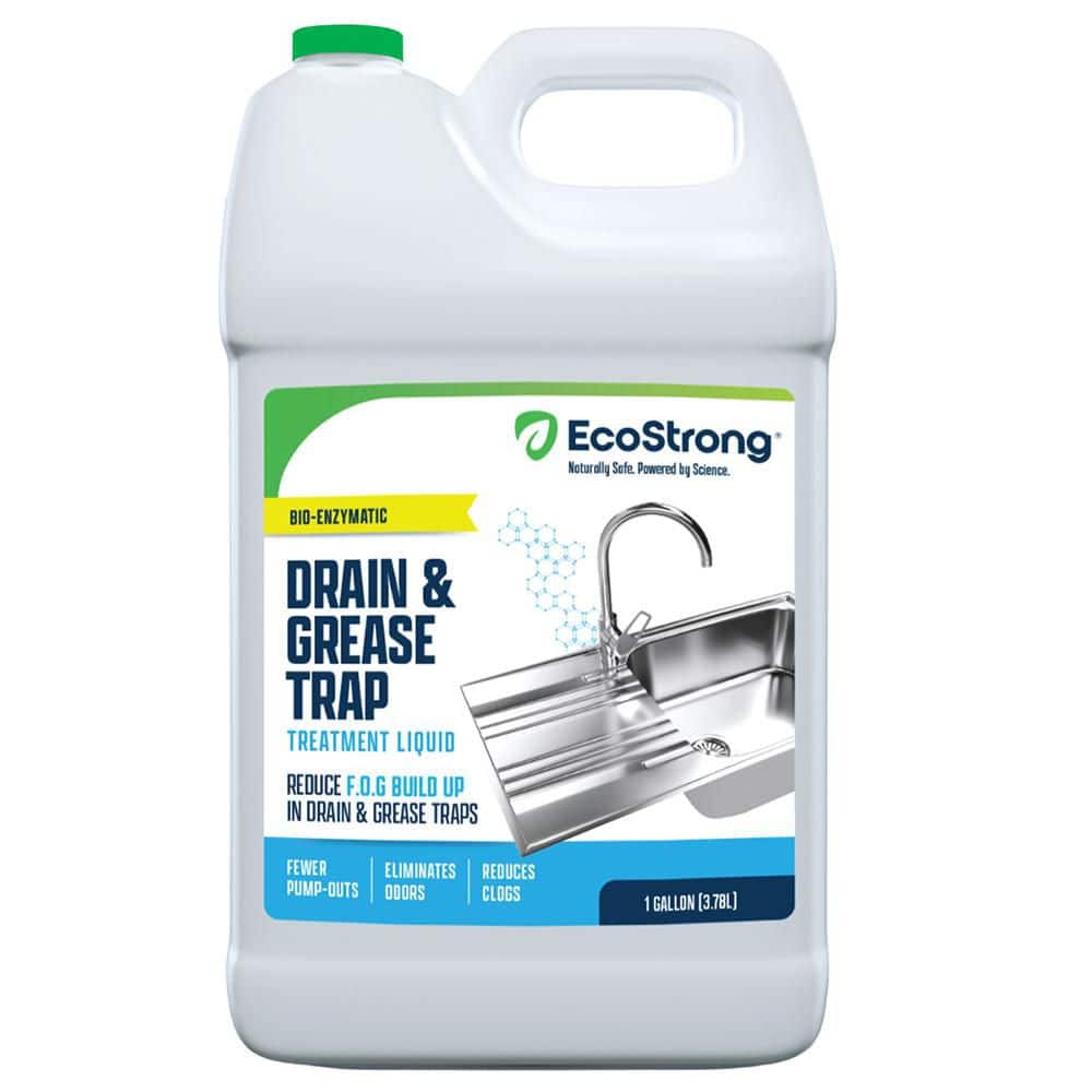 EcoStrong 128 oz. Drain and Grease Trap Treatment Liquid CDGT-1 - The ...