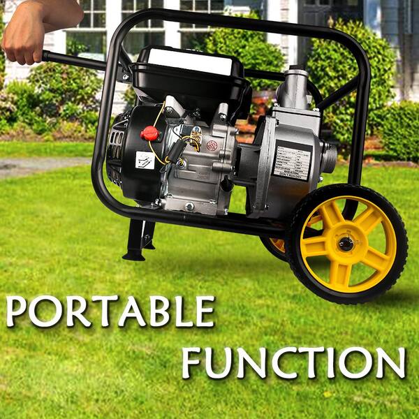 Small Gas Powered Fire Pump 3 Inch Portable Irrigation Diesel Fire