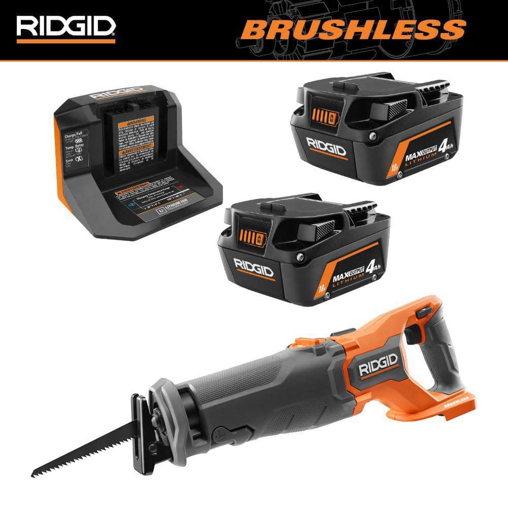 Reviews for RIDGID 18V MAX Output Starter Kit with (2) 4.0 Ah MAX ...