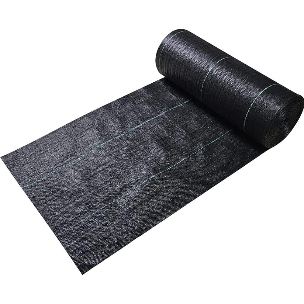 Justincity 3 ft. x 50 ft. Gardening Ground Cover Mat Weed Barrier ...