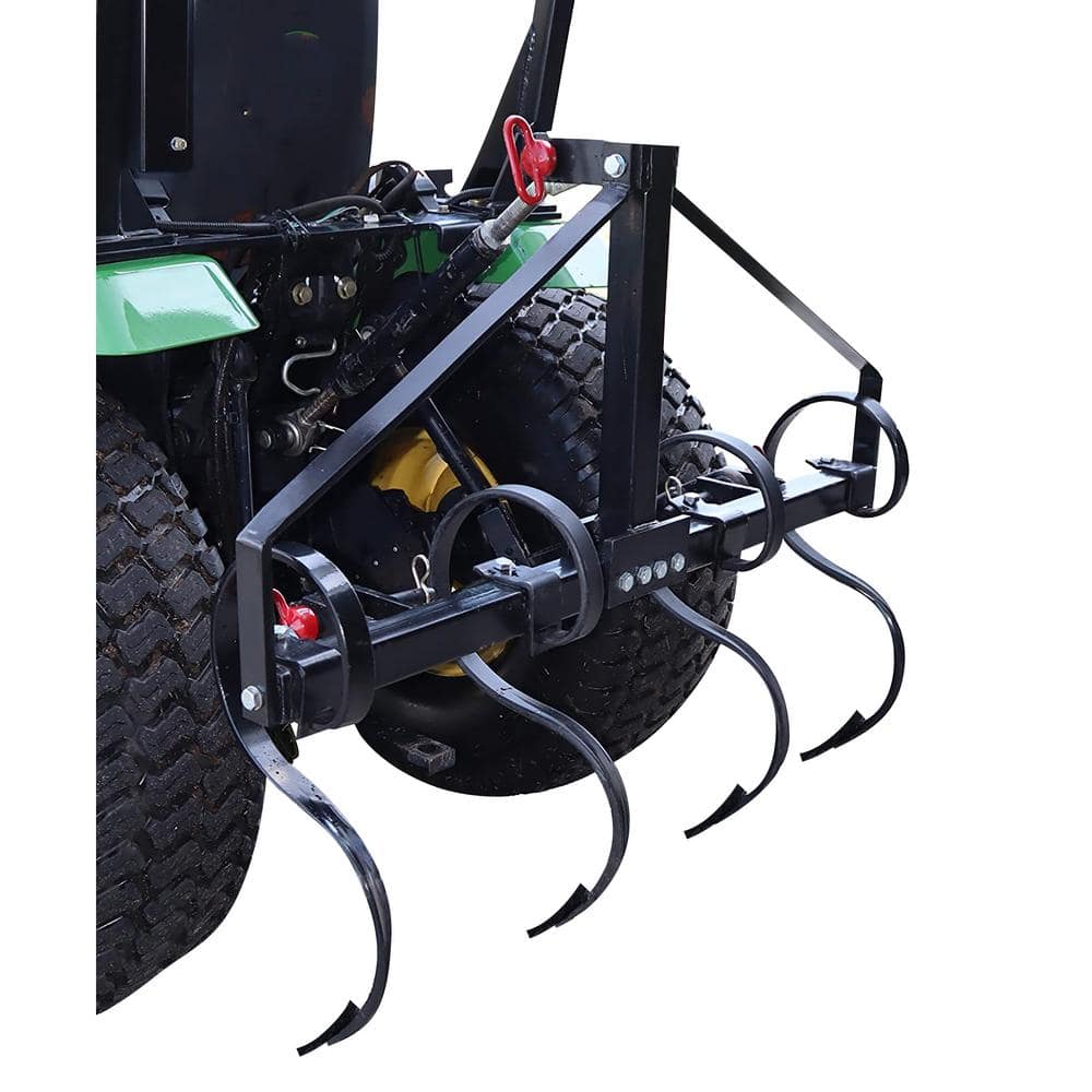 Field Tuff 43 in. Disc Cultivator Garden Bedder and Hiller 4-Piece ...