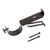 Rod Desyne Brown Steel Single 5 in. Projection Curtain Rod Bracket 1919 ...