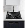 KOHLER DemiLav Wading Pool Cast Iron Vessel Sink in Black K-2833-7 ...