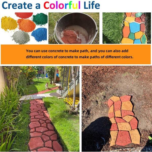 Forms For Making Stepping Stones CREATIVE WAYS TO MAKE DIY CONCRETE