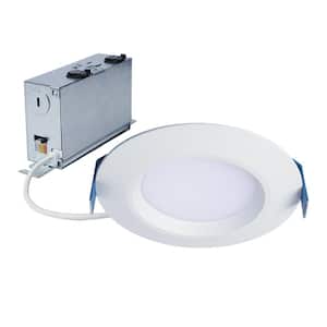HALO HLBC 6 in. Ultra-Slim Regressed LED Downlight Selectable CCT with ...
