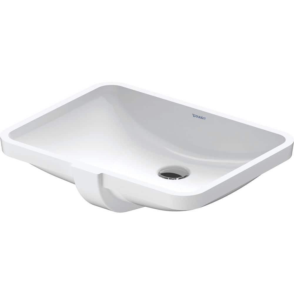 Duravit ME by Starck Bathroom Sink in White 0359490017 - The Home Depot