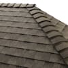 GAF Z Ridge Weathered Wood Distinctive Hip and Ridge Cap Roofing ...